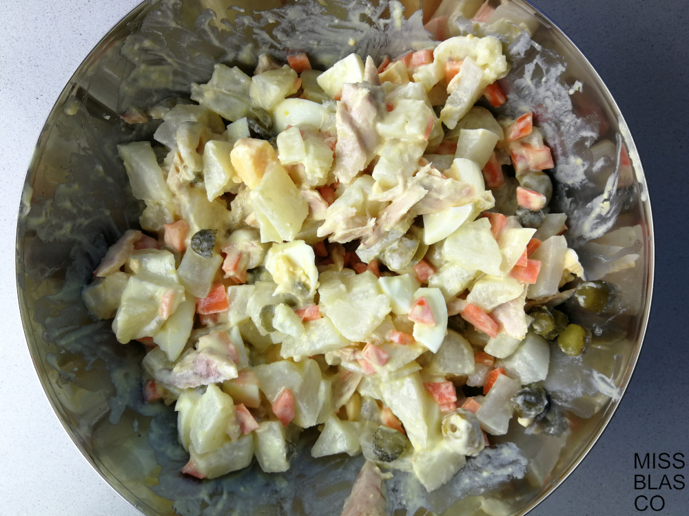 ENSALADA DE NABO (LOW CARB) - RECETA - MISS BLASCO