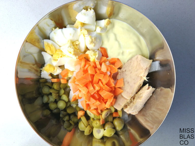 ENSALADA DE NABO (LOW CARB) - RECETA - MISS BLASCO