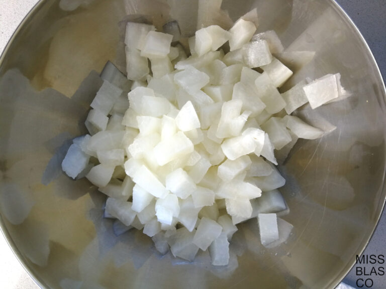 ENSALADA DE NABO (LOW CARB) - RECETA - MISS BLASCO