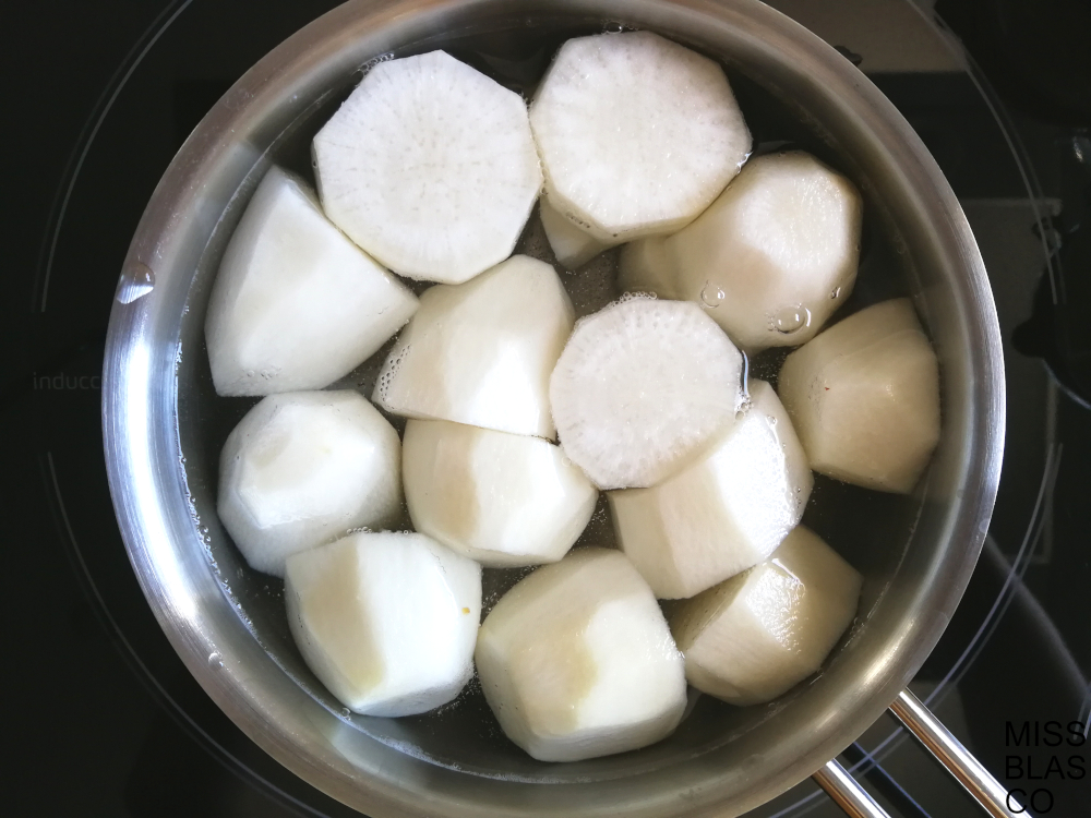 ENSALADA DE NABO (LOW CARB) - RECETA - MISS BLASCO