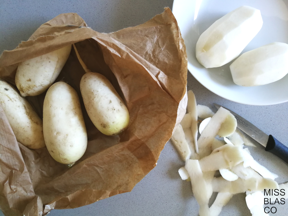 ENSALADA DE NABO (LOW CARB) - RECETA - MISS BLASCO